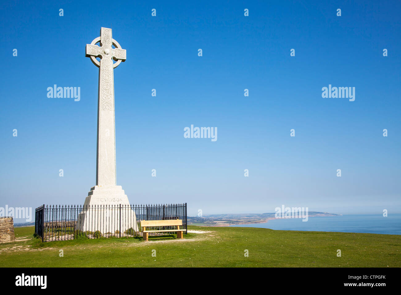 Tennyson Memorial, Isle of Wight, Hampshire, England, UK (near The ...