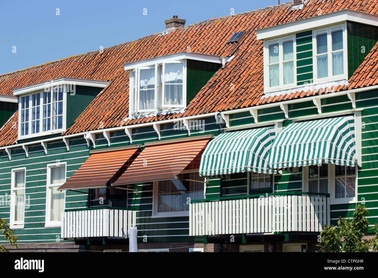 Houses in Marken, Holland Stock Photo - Alamy