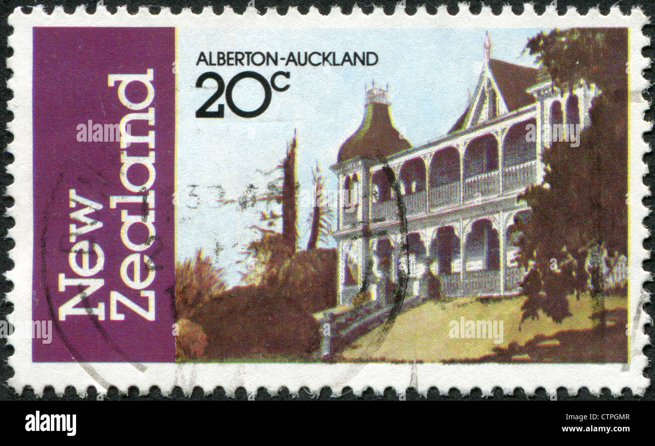 NEW ZEALAND - CIRCA 1982: Postage stamps printed in New Zealand, shows ...