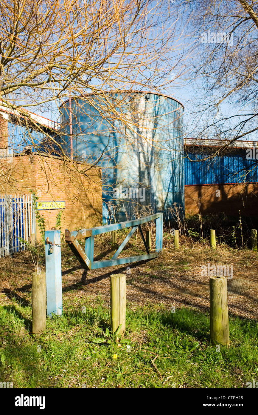 derelict abandoned factory on an industrial estate Stock Photo - Alamy