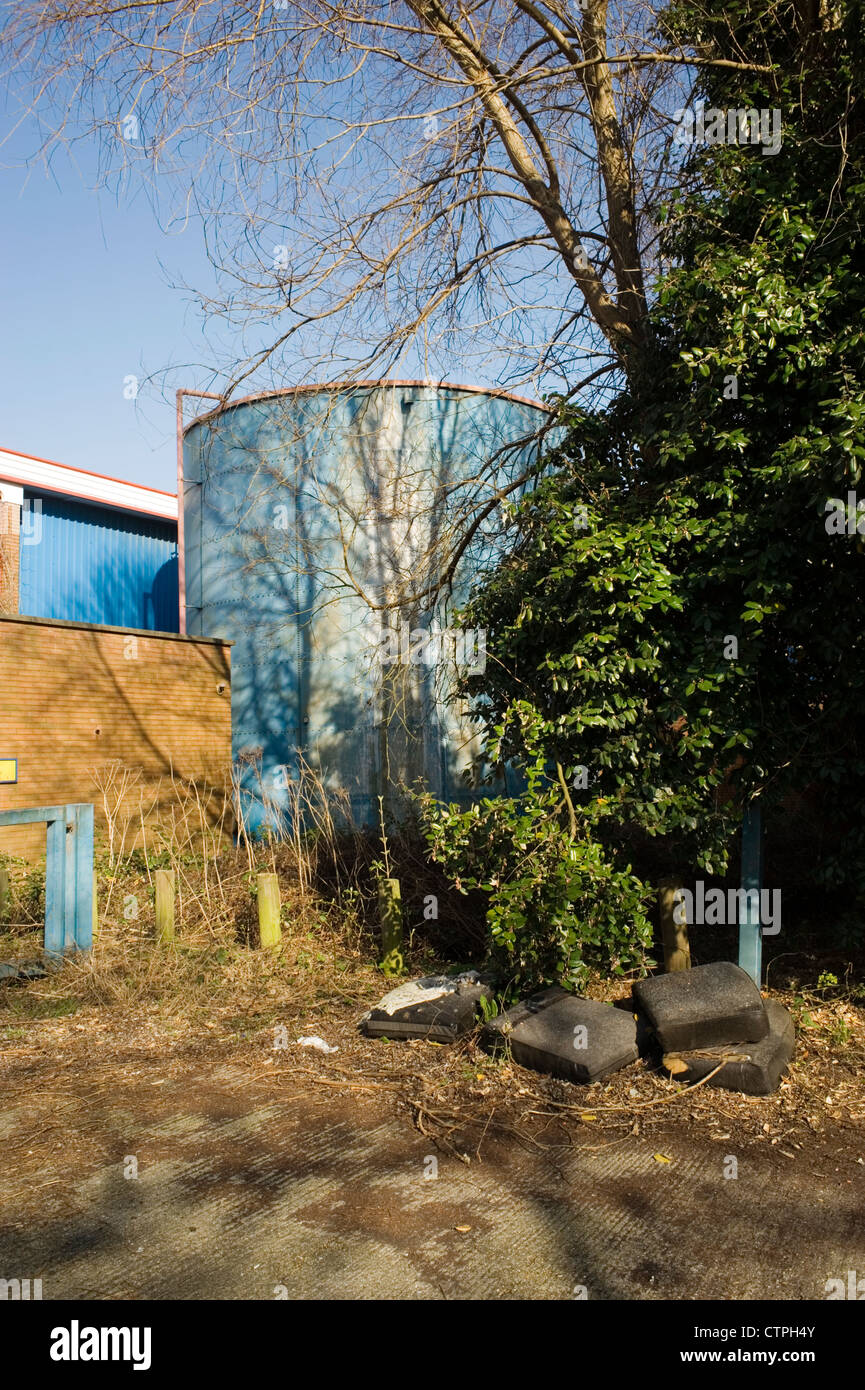 derelict abandoned factory on an industrial estate Stock Photo - Alamy