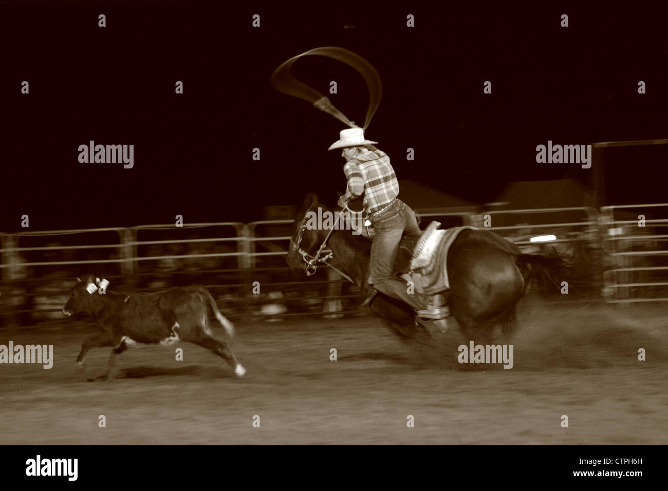 Rodeo scene hi-res stock photography and images - Alamy