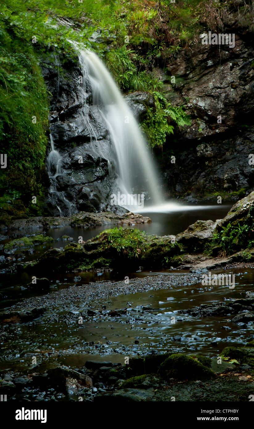 Tourmakeady Waterfall Mayo Stock Photo - Alamy
