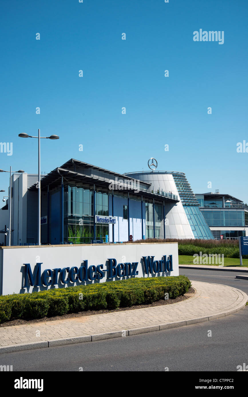 Mercedes-Benz World. Brooklands, Weybridge, Surrey, England, United ...
