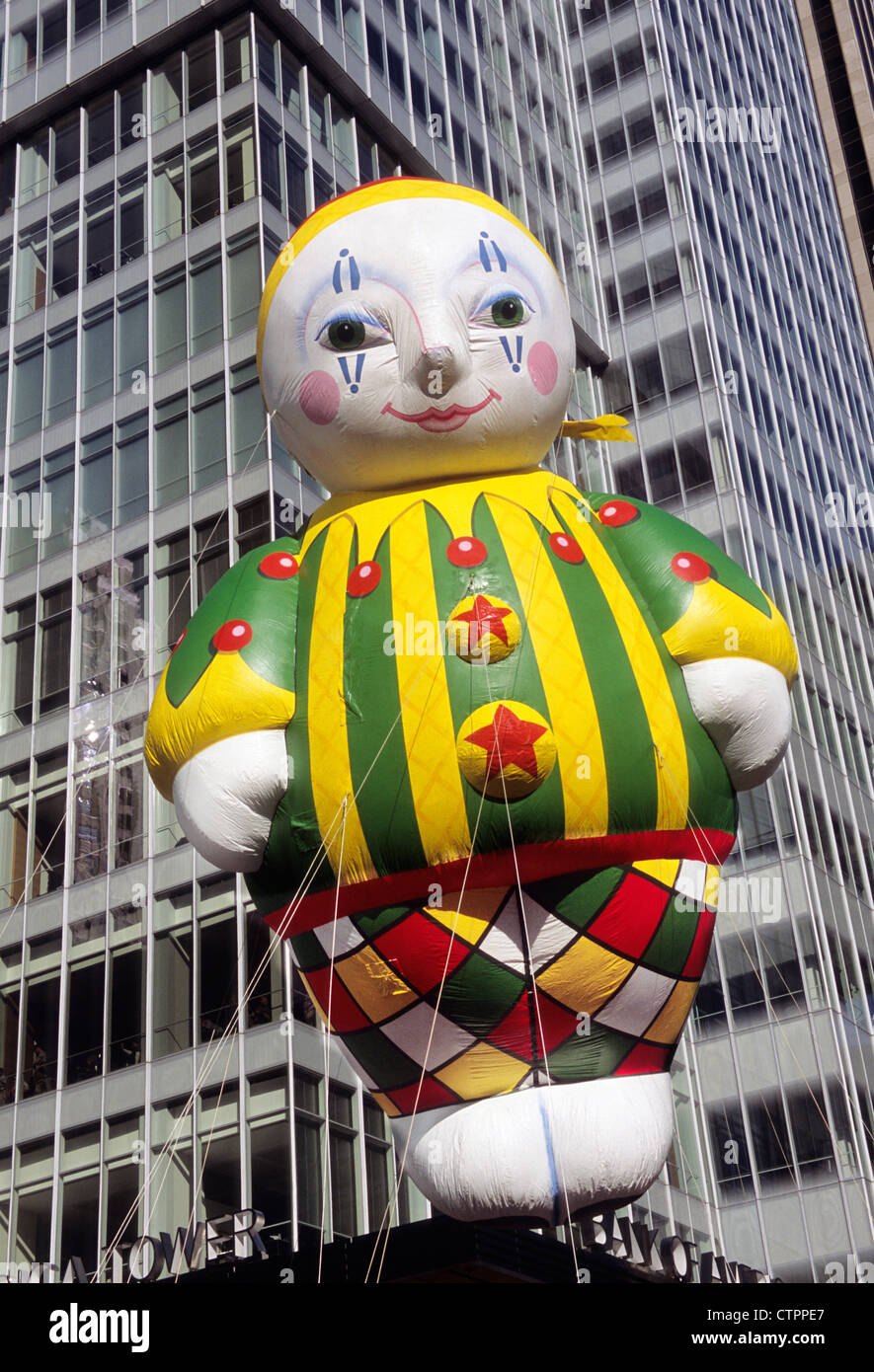 Macy's Thanksgiving Day Parade New York City Balloon. Midtown Manhattan ...