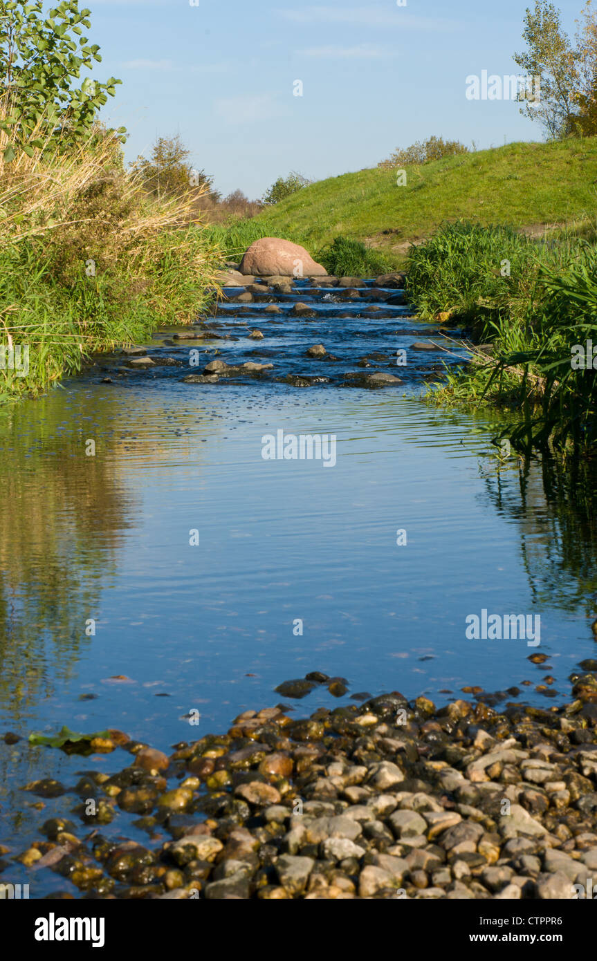 The quiet river Stock Photo - Alamy
