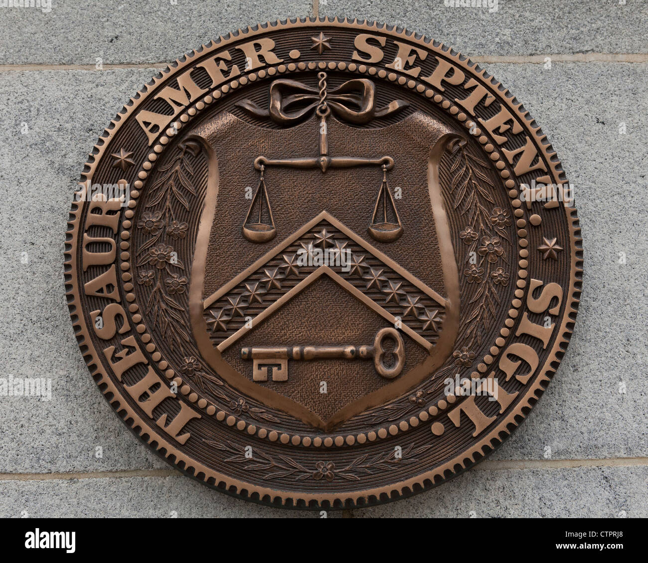 Us department treasury seal hi-res stock photography and images - Alamy