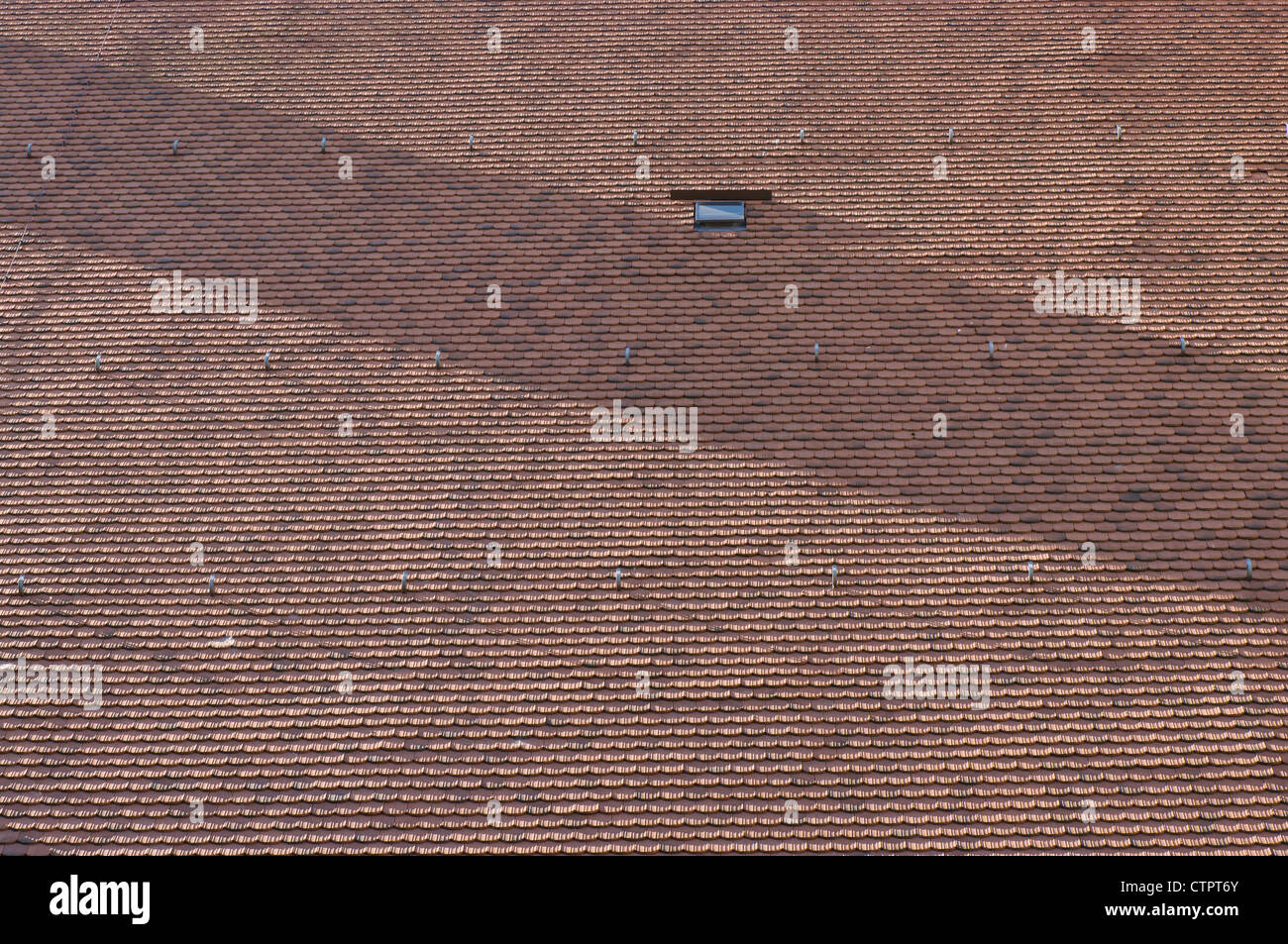 Tiled roof. Background Stock Photo - Alamy