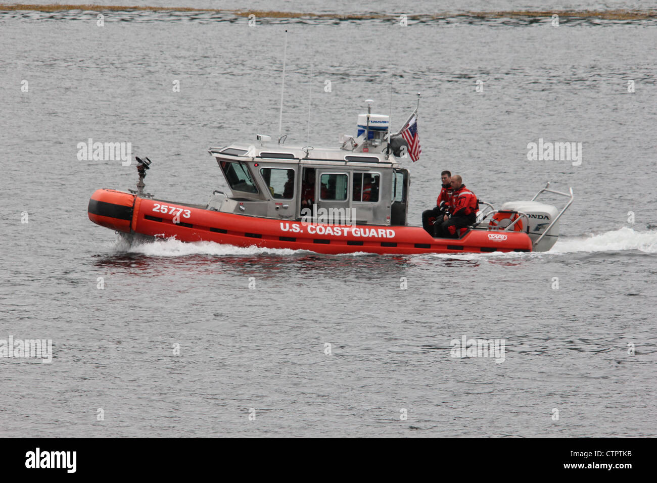 A Coast Guard vessel on patrol Stock Photo - Alamy