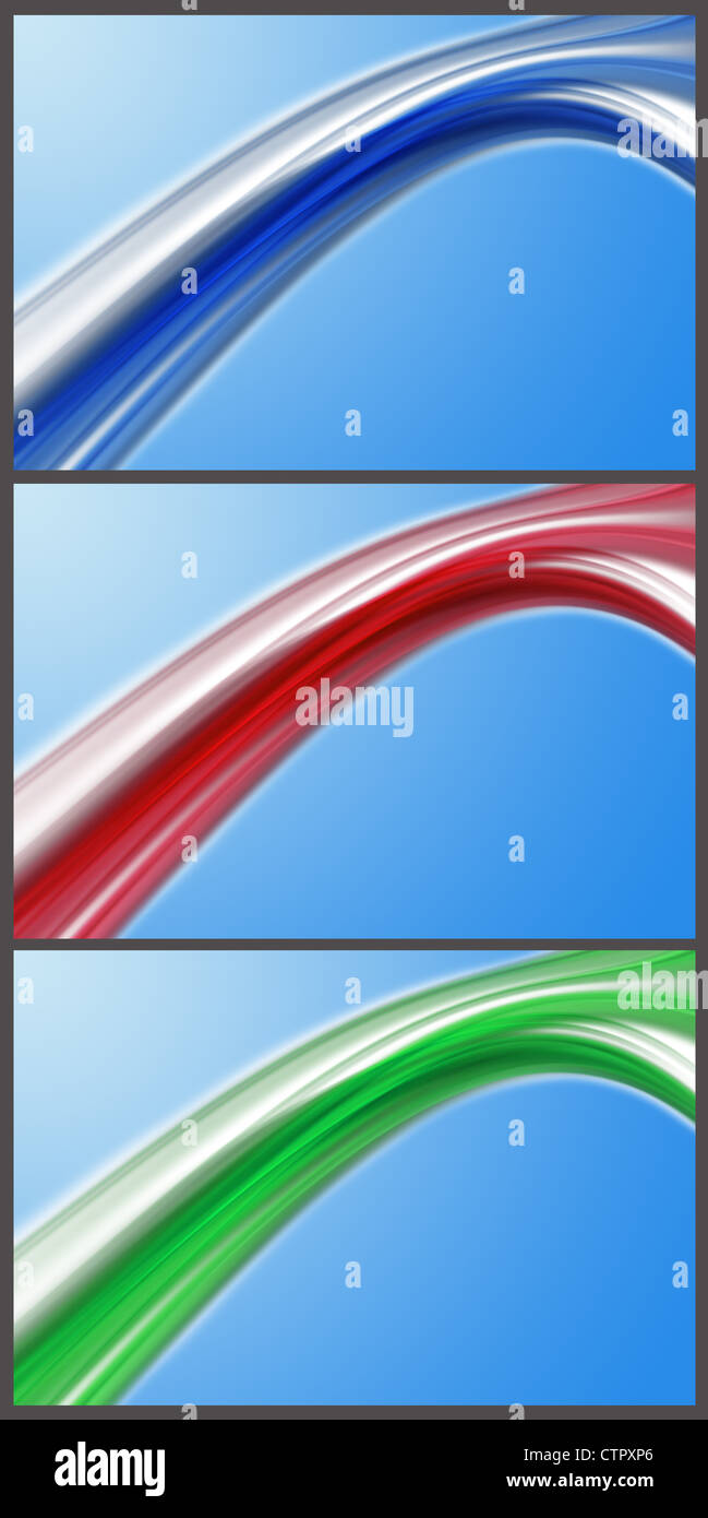 Wonderful set of abstract elegant background design Stock Photo - Alamy