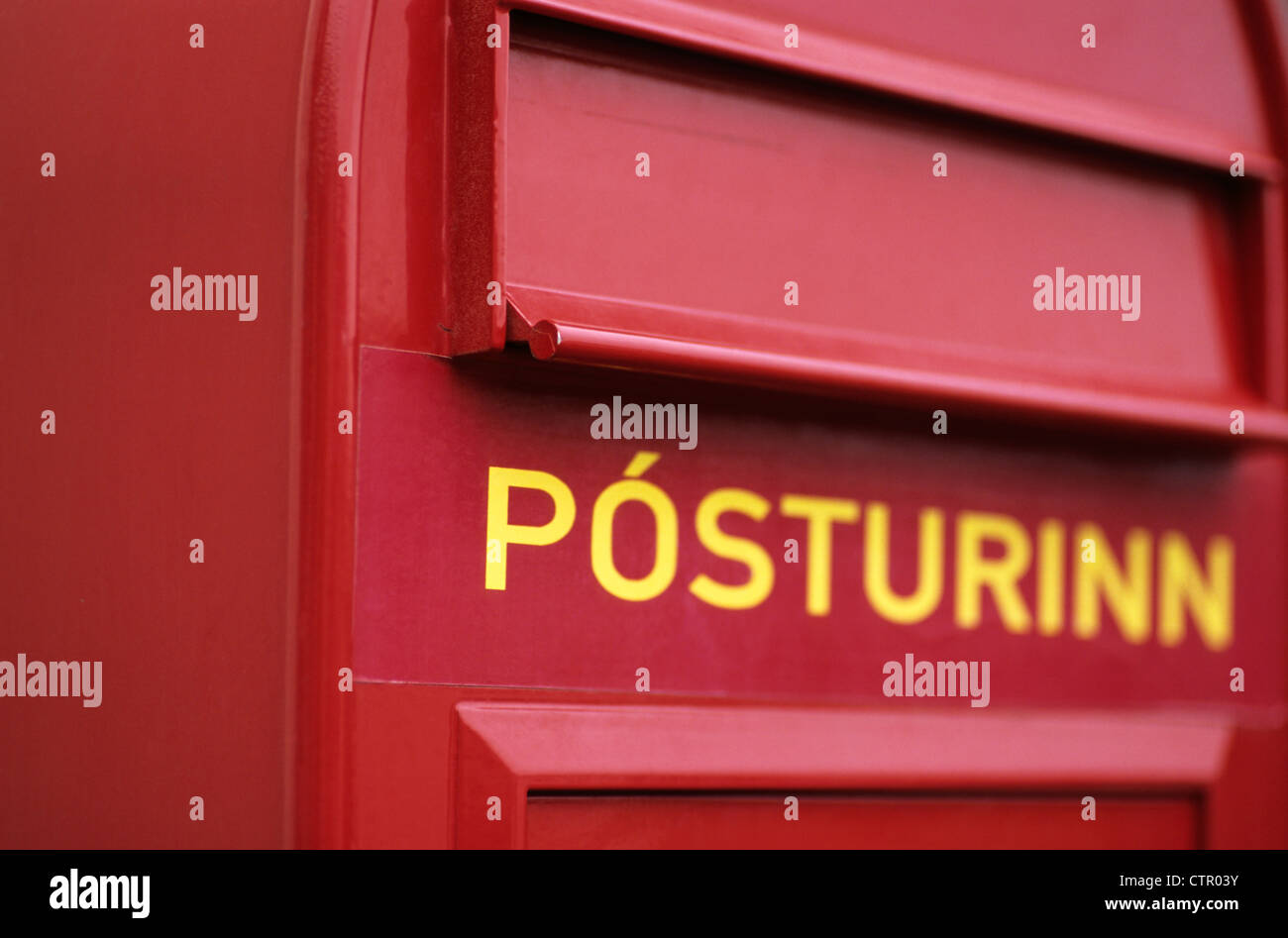 Icelandic post box hi-res stock photography and images - Alamy