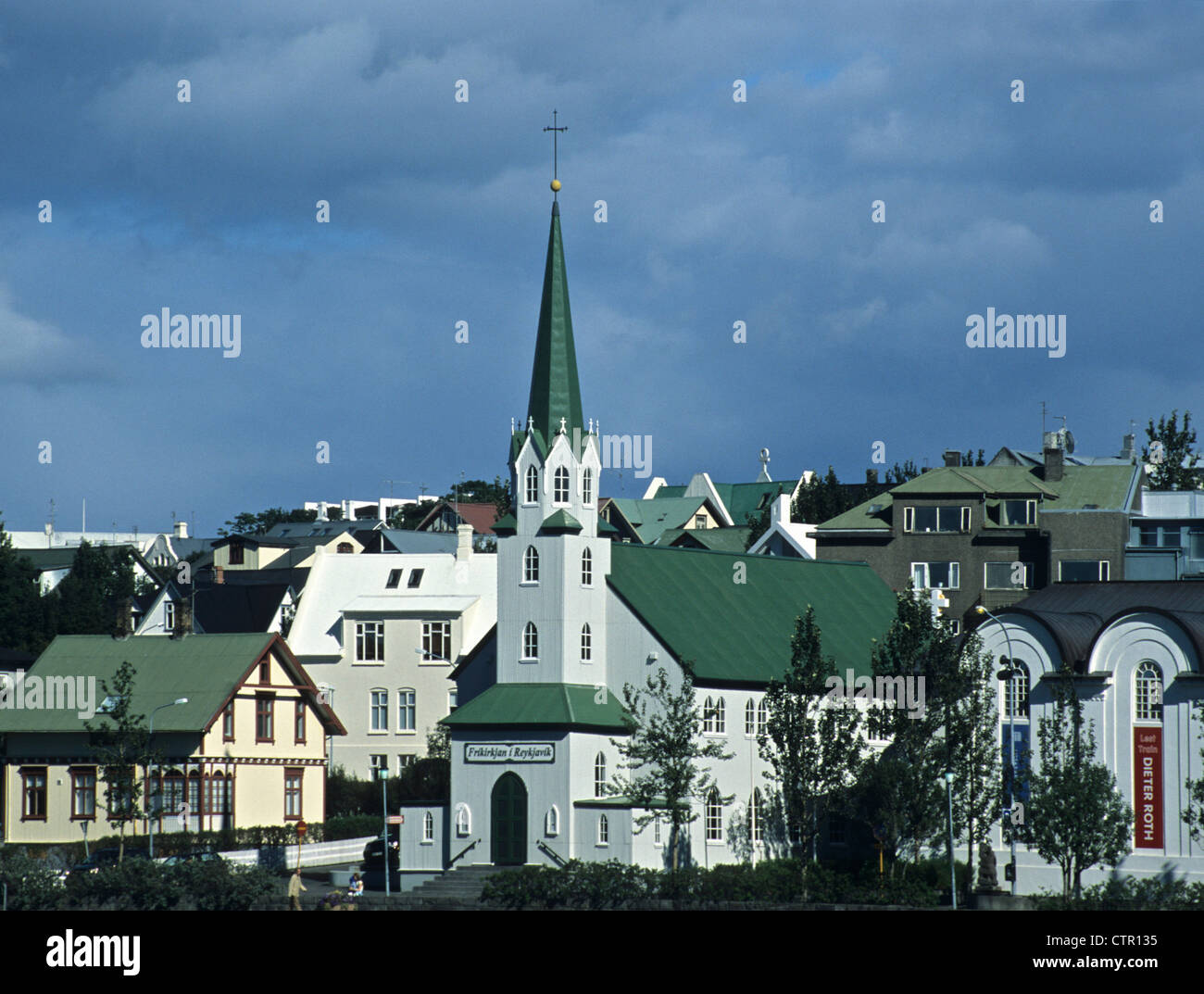 Frikirkja church hi-res stock photography and images - Alamy
