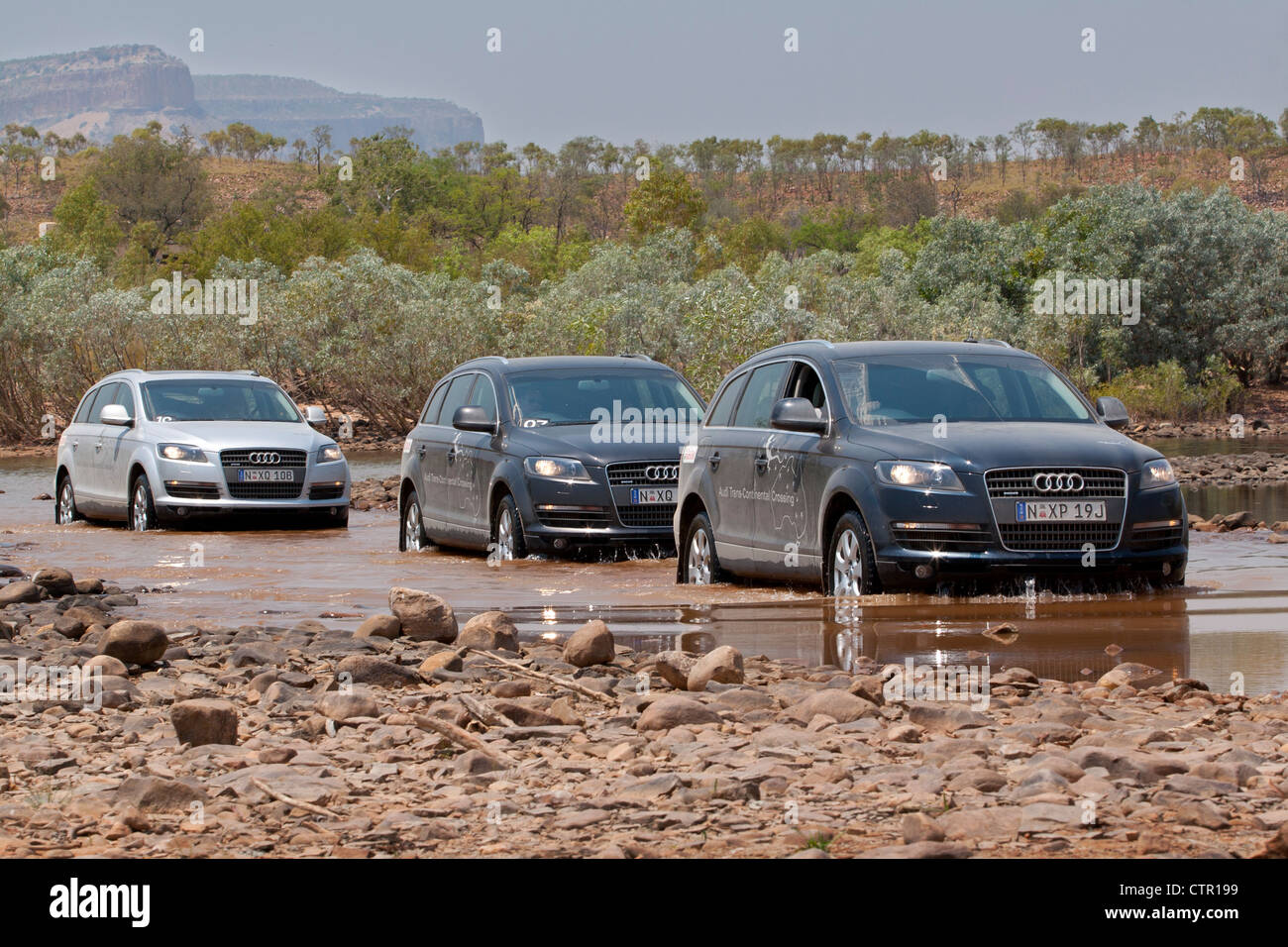 Pentecost River crossing on the Gibb River Road, Kimberley, Western ...