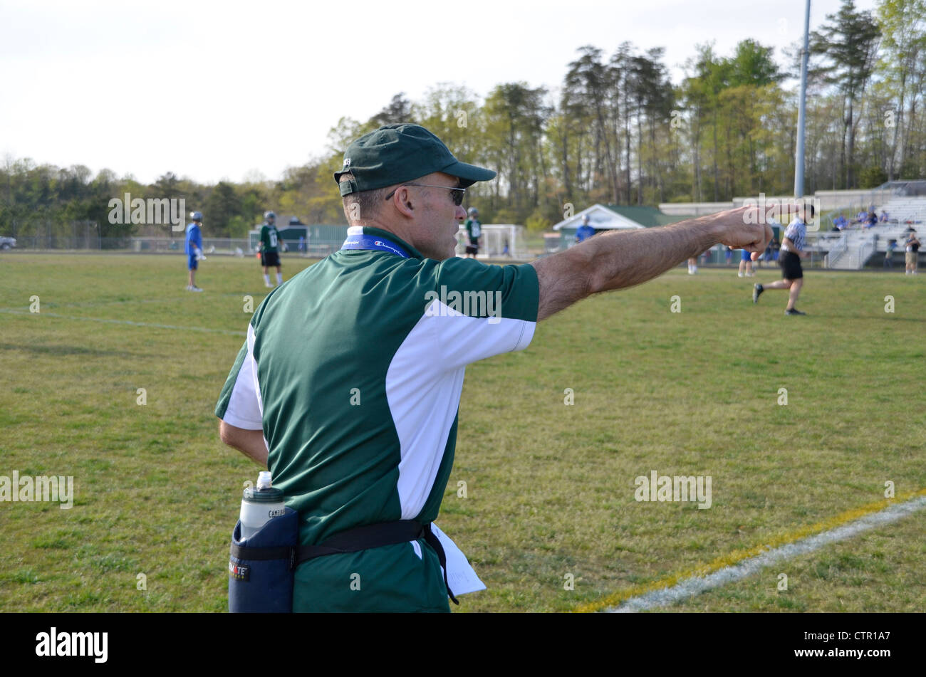 Baseball Coach Yelling At Players