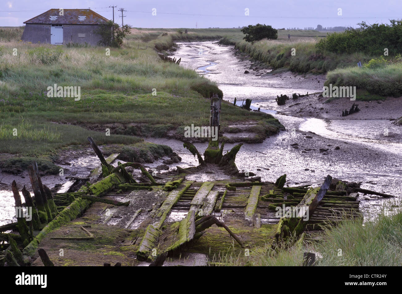 Beaumont Quay, off Walton Backwaters, Essex, UK Stock Photo - Alamy
