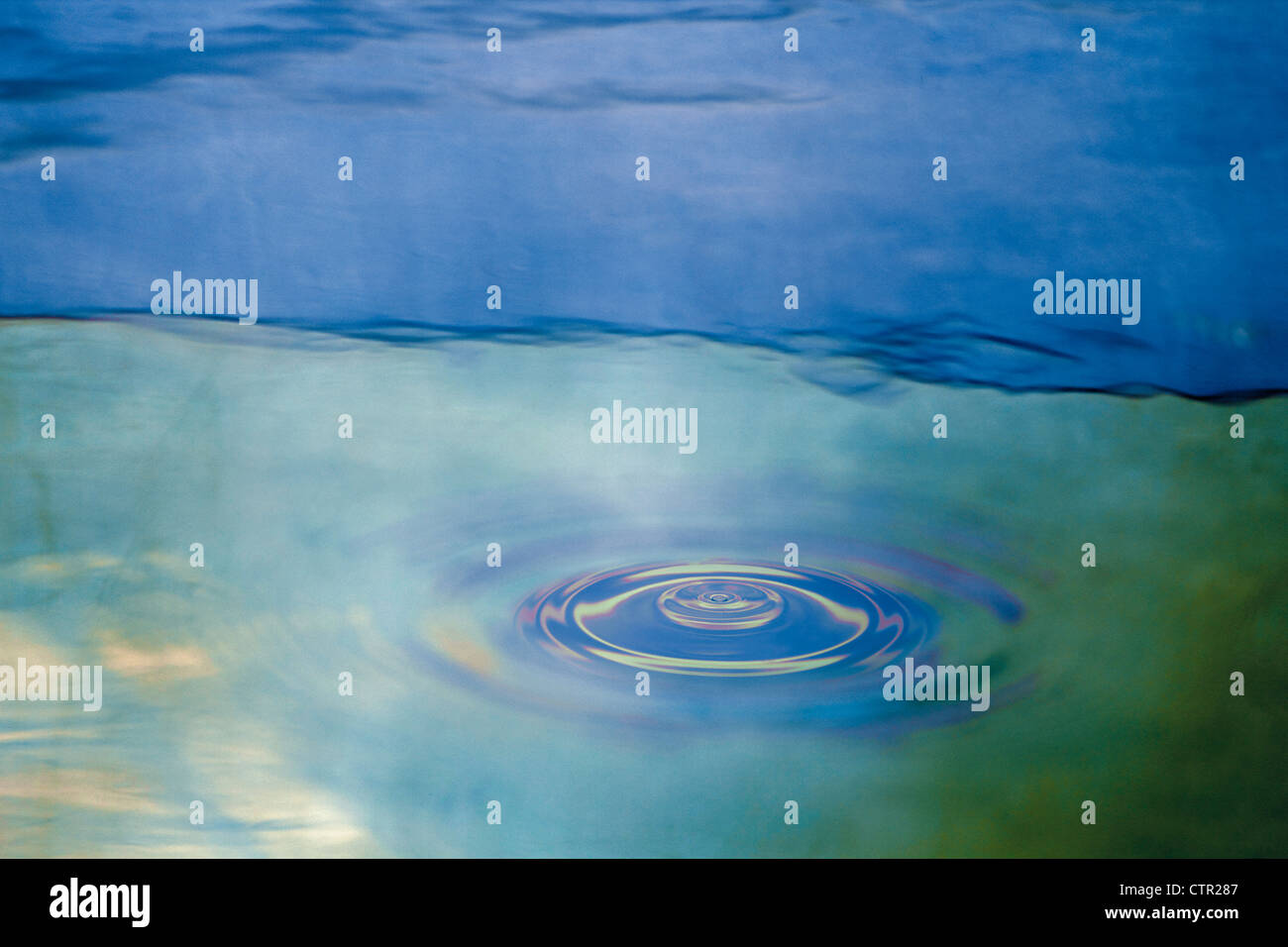Water ripples Abstract, Concept Stock Photo - Alamy