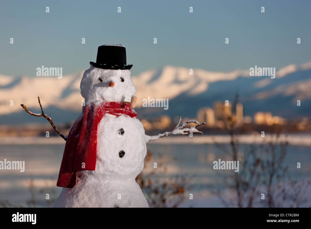 Anchorage alaska skyline hi-res stock photography and images - Alamy