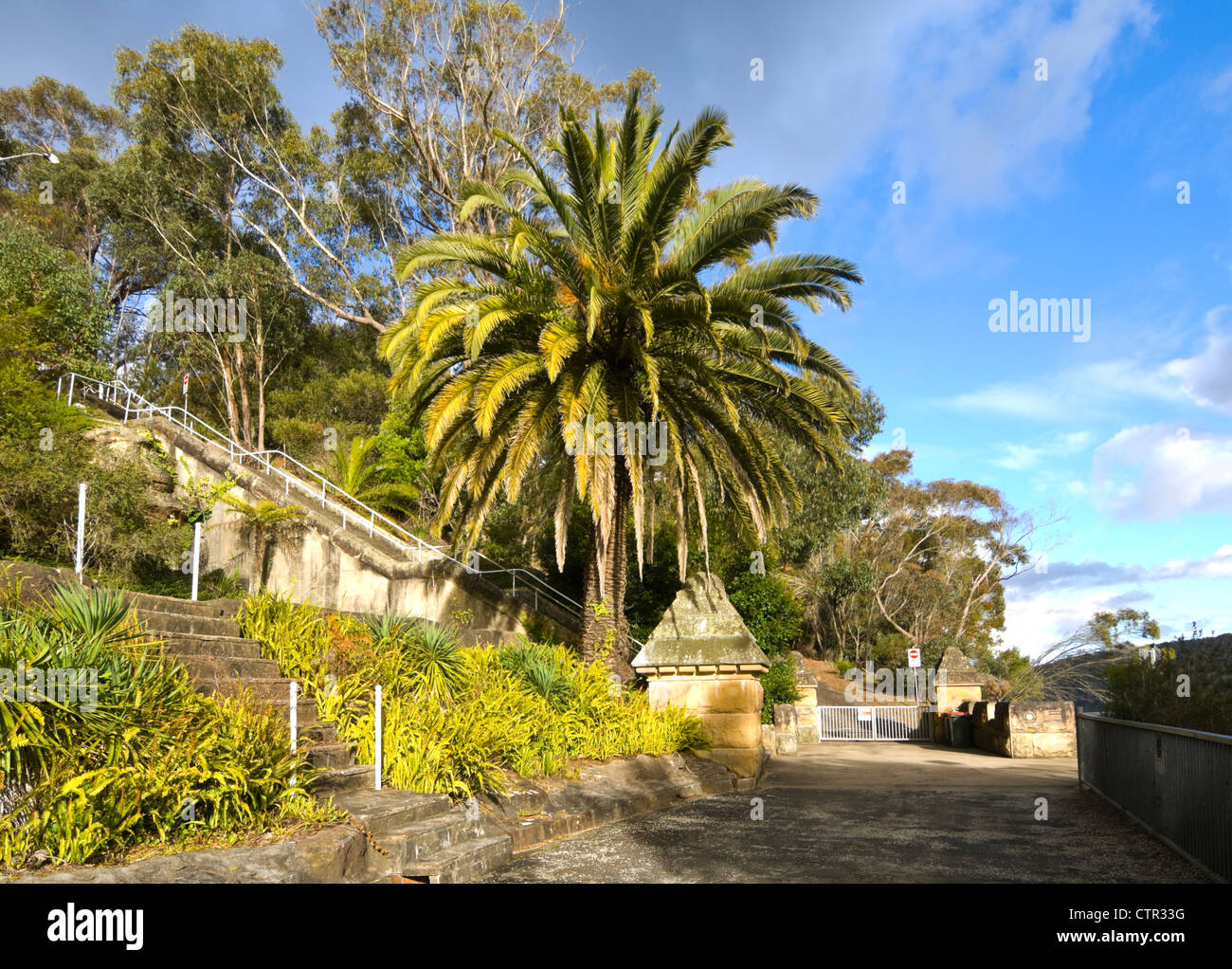 Entrance to Cataract Dam, Appin, New South Wales, Australia Stock Photo ...