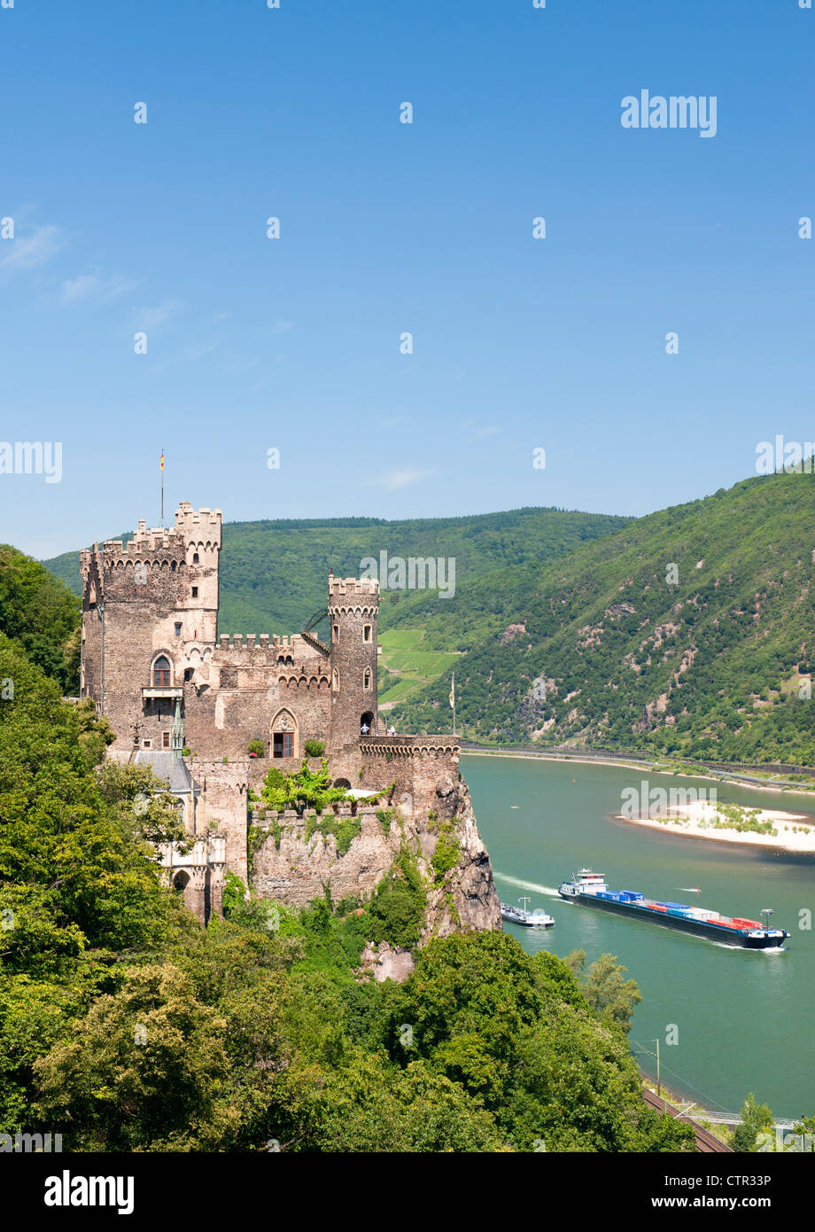 Rheinstein castle hi-res stock photography and images - Alamy