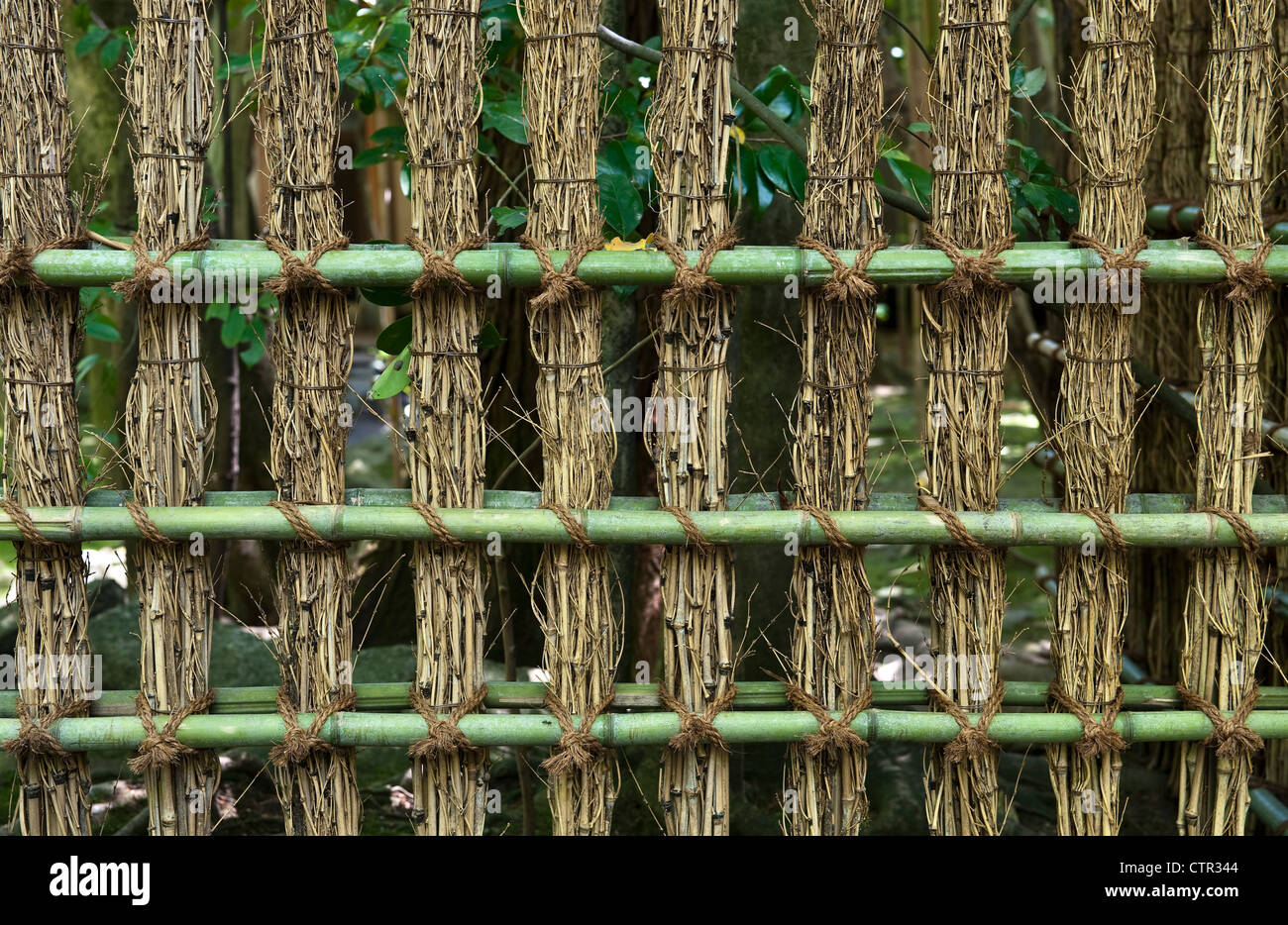 Bamboo gate hi-res stock photography and images - Alamy