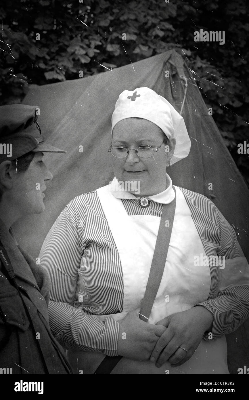 German red cross nurse hi-res stock photography and images - Alamy