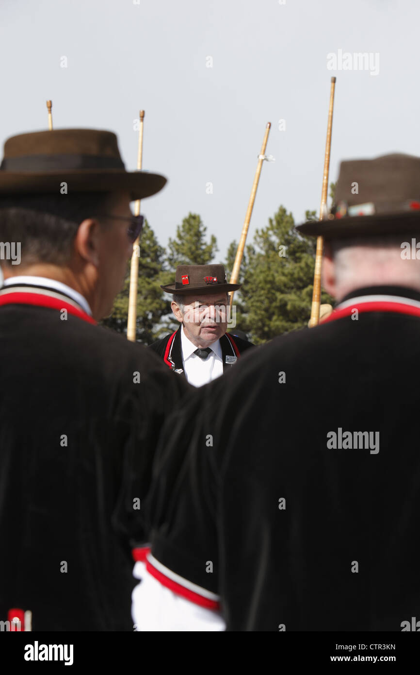 Yodelers in traditional costume take hi-res stock photography and ...