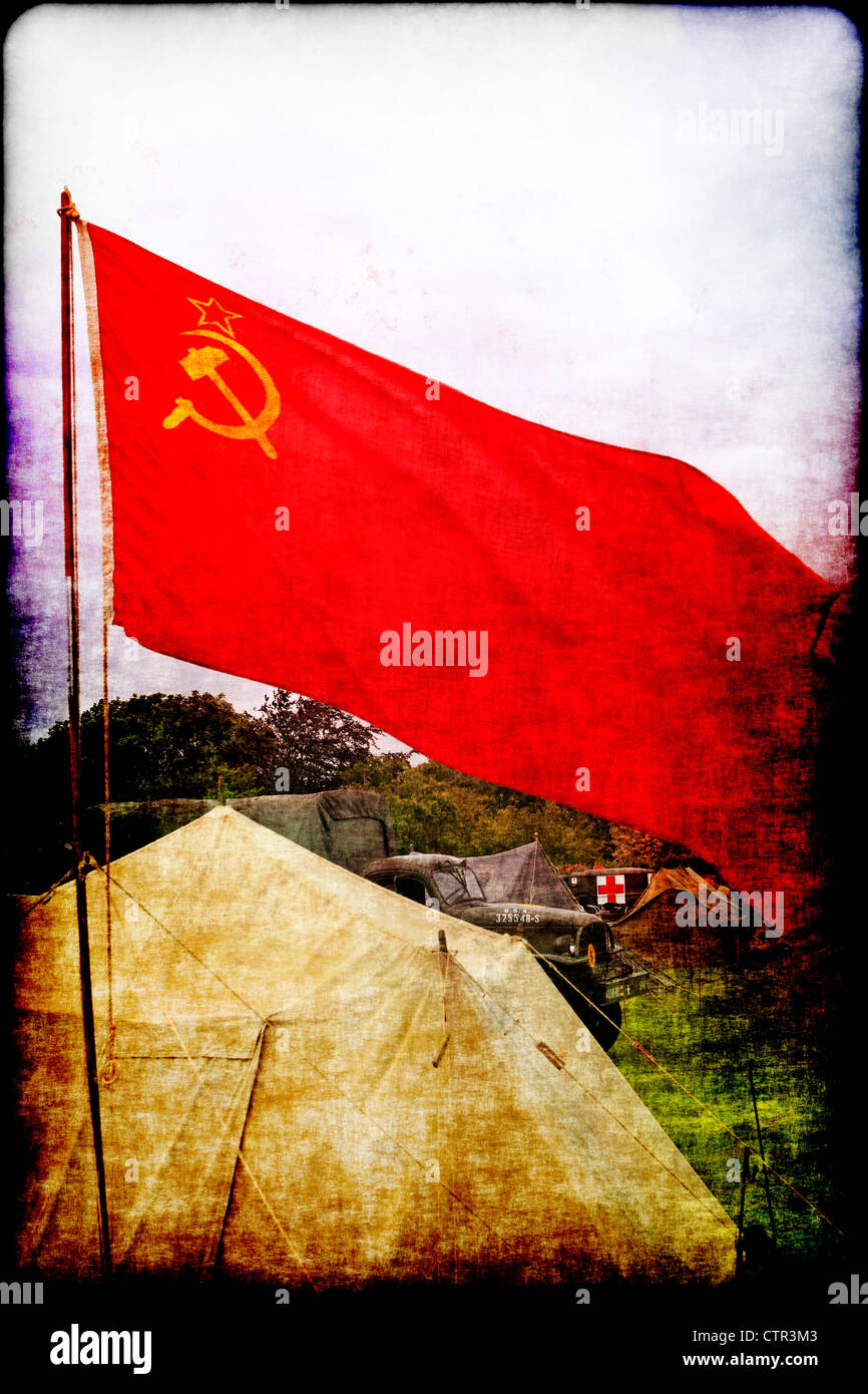 Flag of the USSR Stock Photo - Alamy