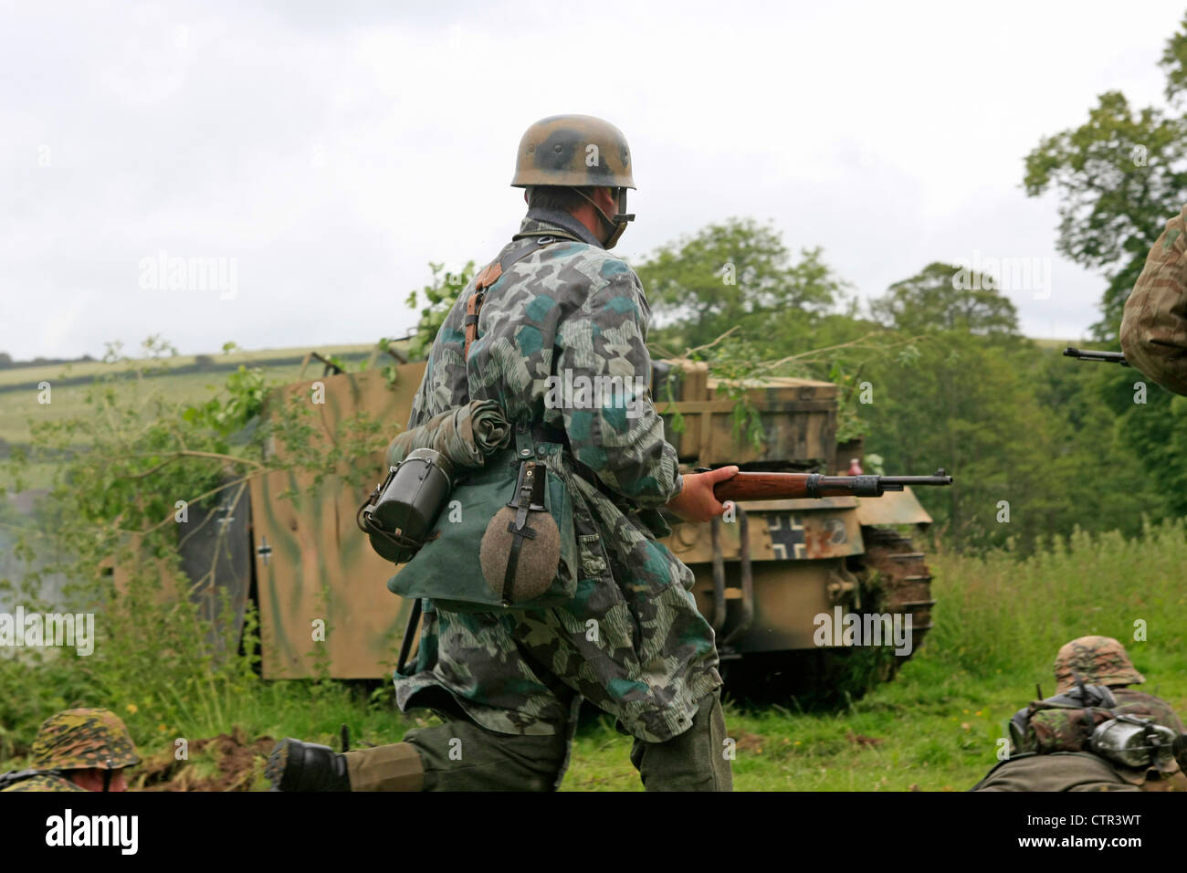 Ww2 reenactment group hi-res stock photography and images - Alamy