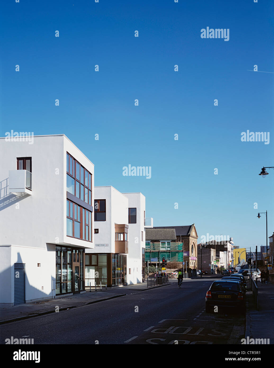 donnybrook quarter street view Stock Photo - Alamy