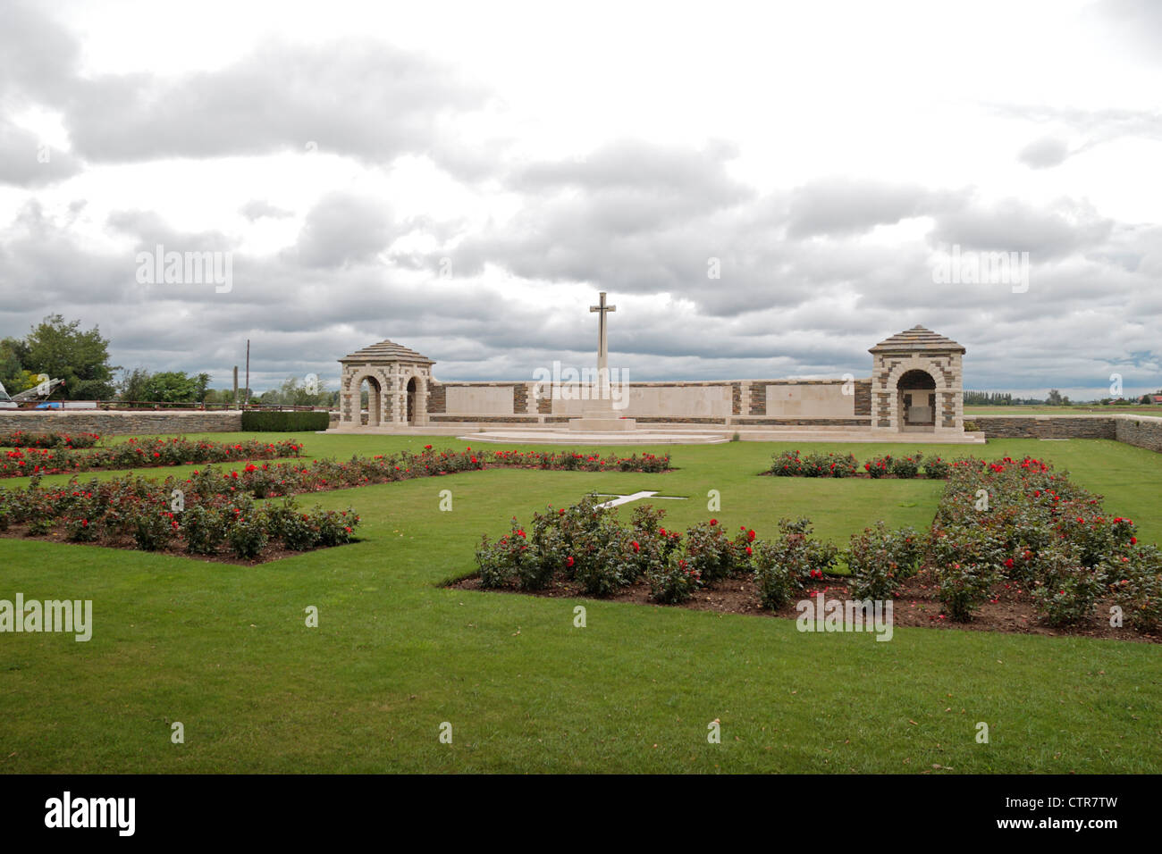 The unique and beautiful V.C. Corner Australian Cemetery and Memorial ...