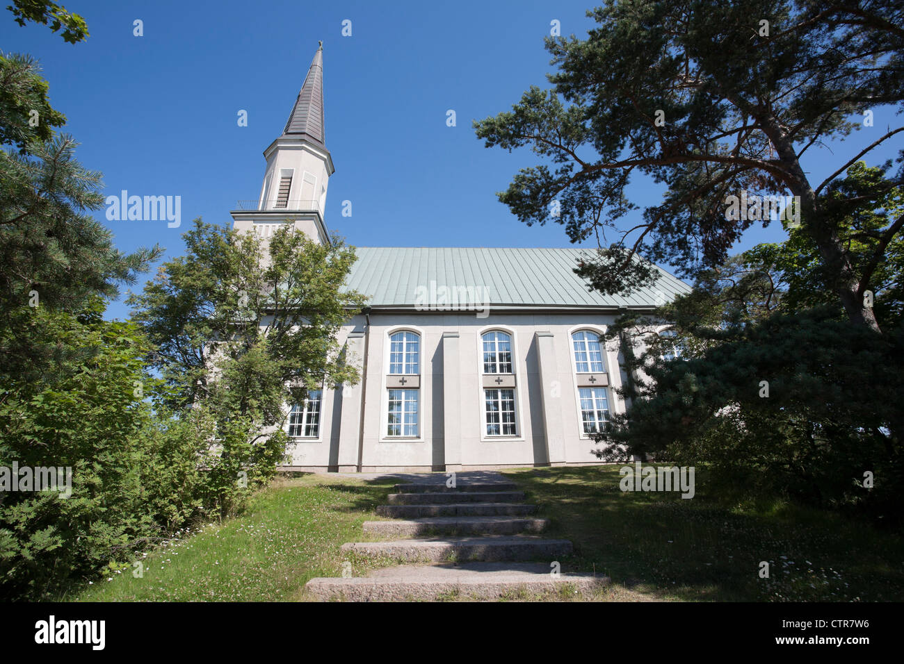 The church of Hanko, Finland Stock Photo - Alamy