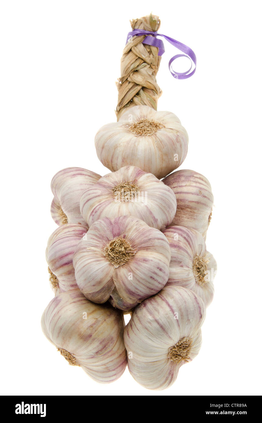 Plait of garlic hi-res stock photography and images - Alamy
