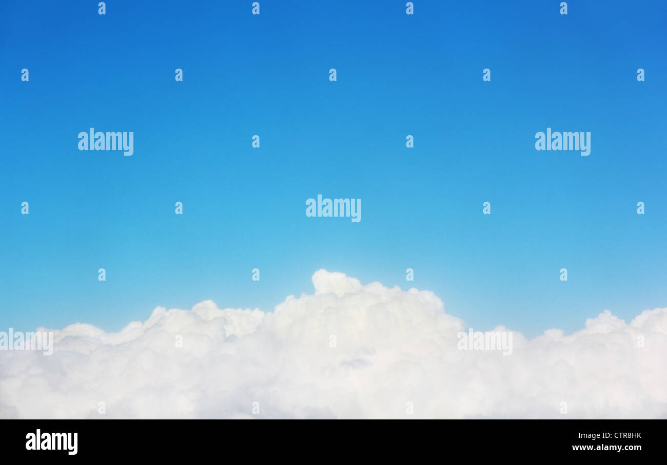 group of cloud under blue sky Stock Photo - Alamy