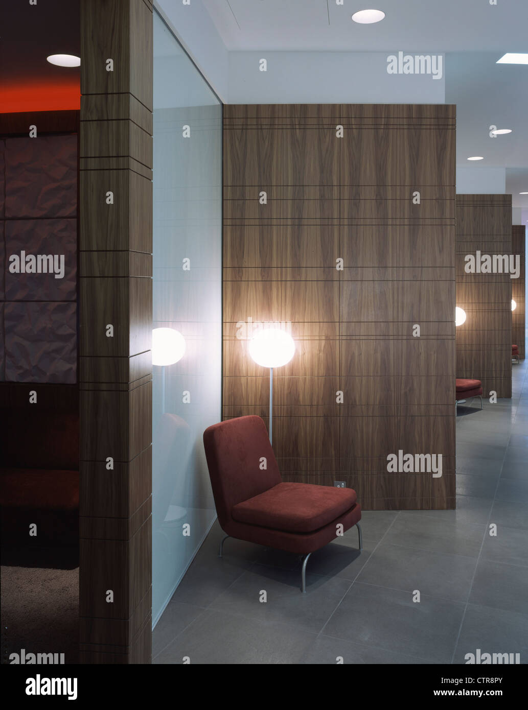 emi offices row of meeting rooms Stock Photo - Alamy