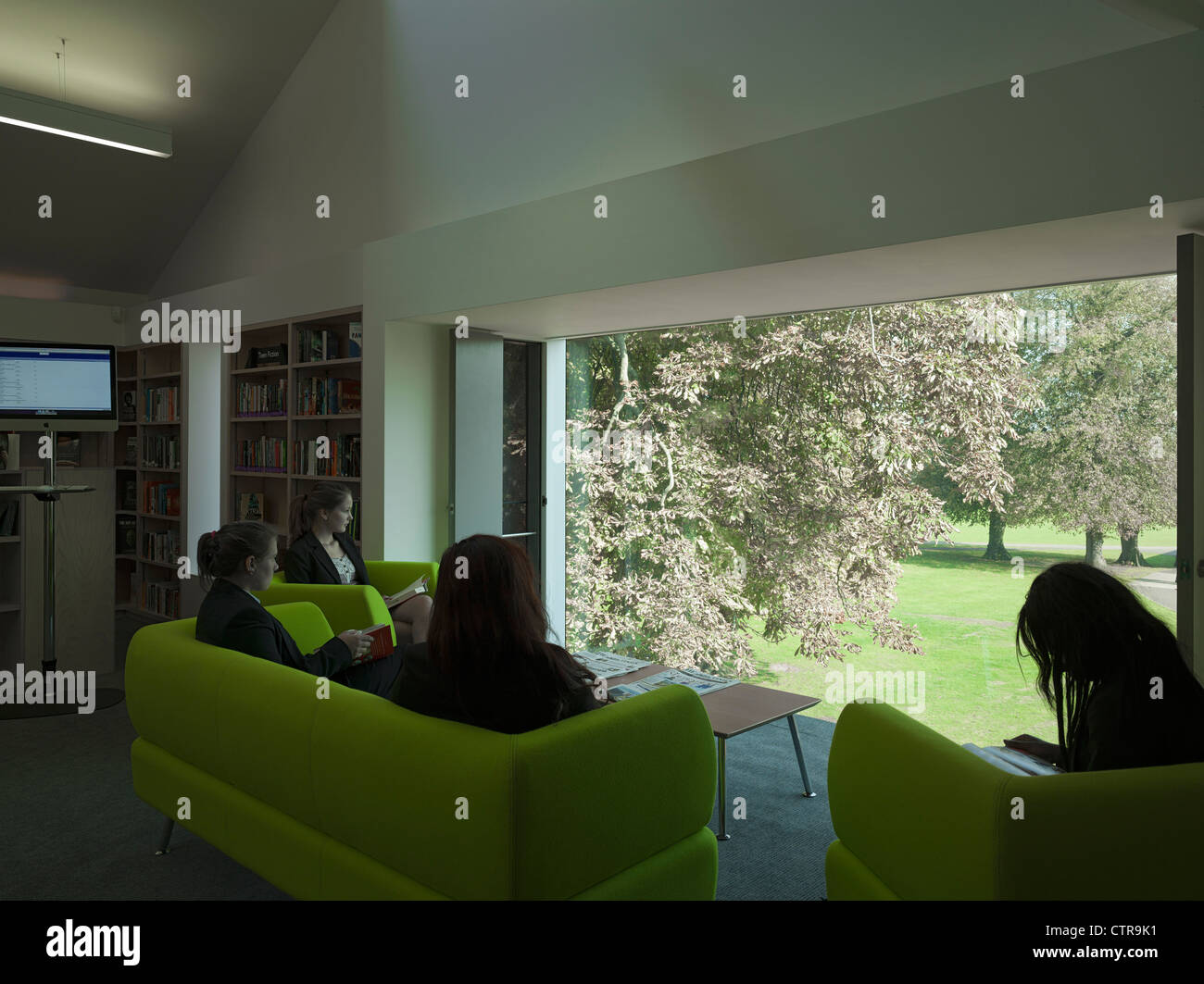 A Deep Plan,Naturally Lit And Ventilated School Library And Classrooms ...