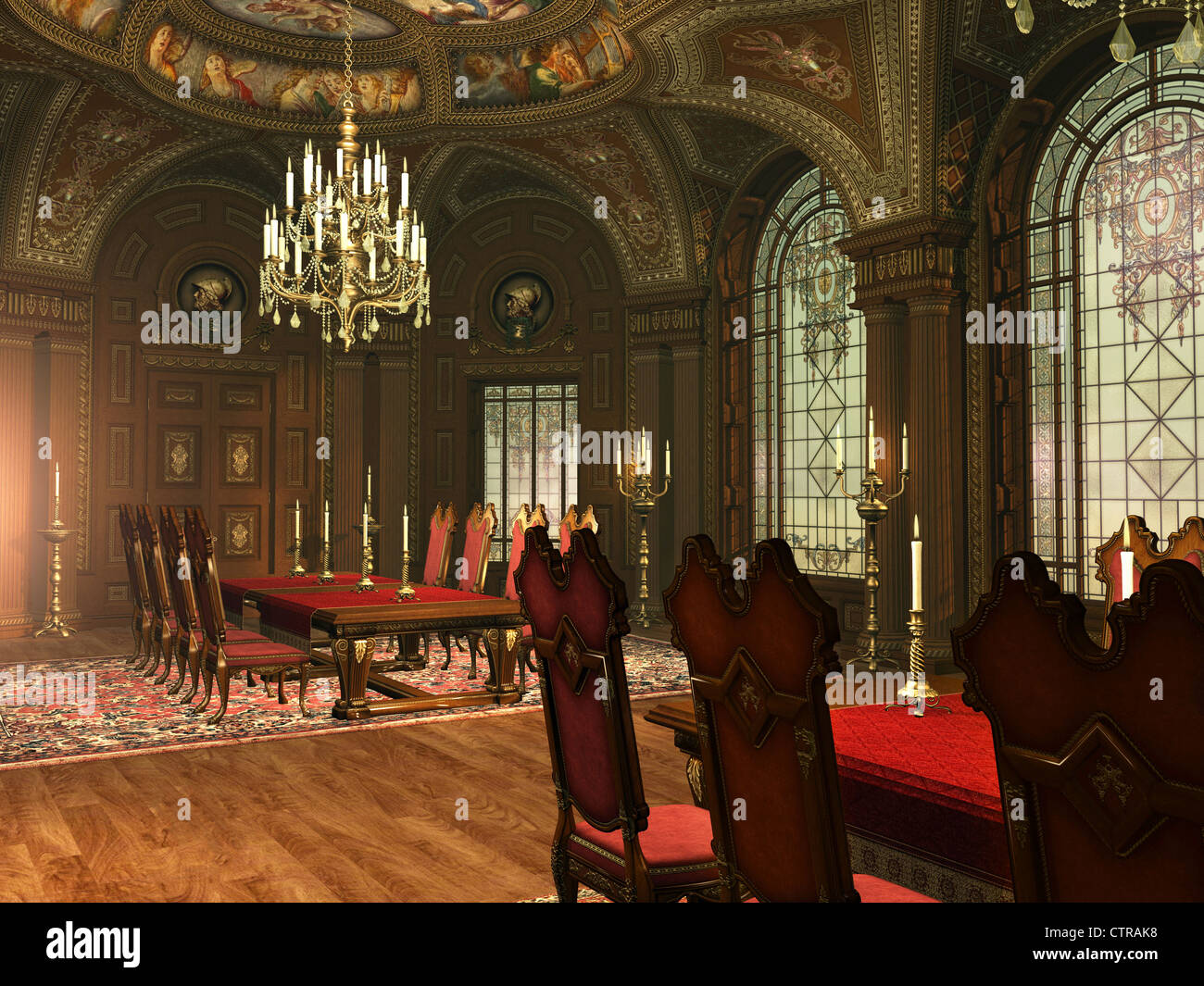Baroque Furniture High Resolution Stock Photography and Images - Alamy