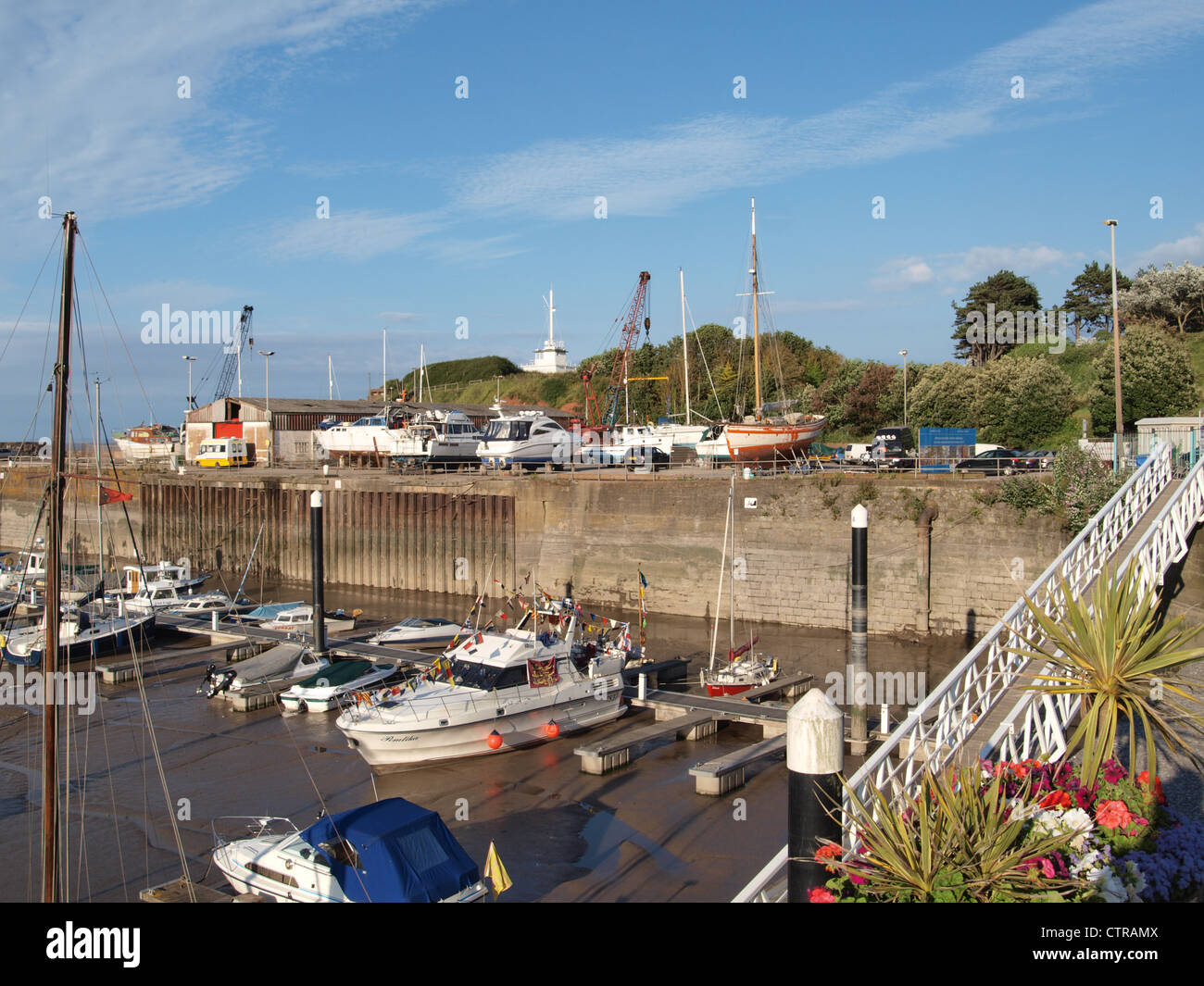 Watchet Marina Somerset. UK Stock Photo - Alamy