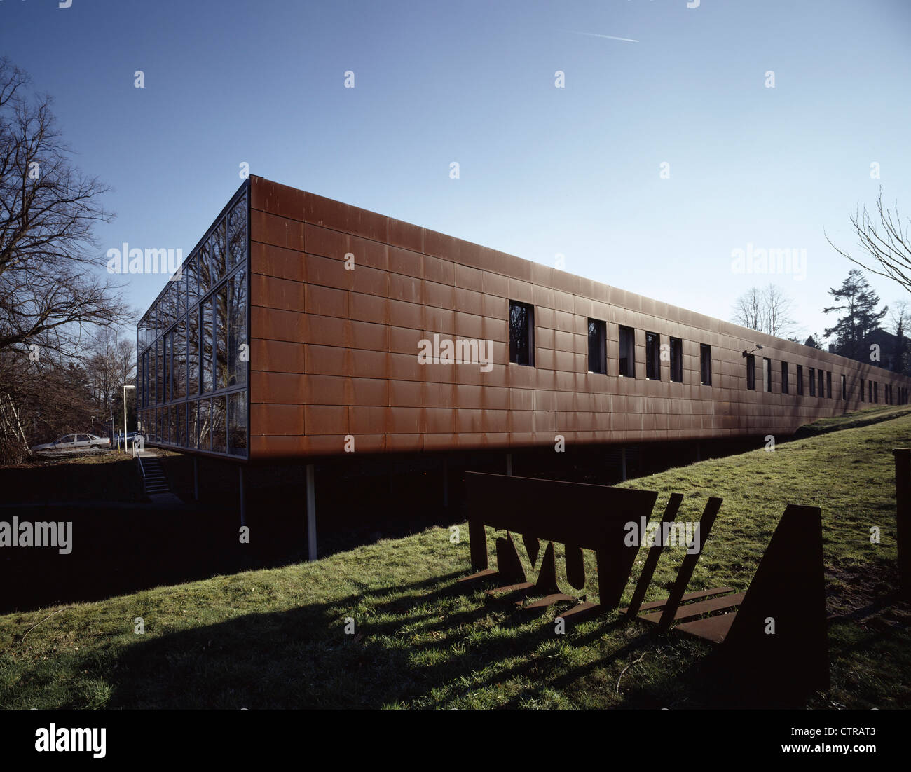 rvu building overall view including rvu sign Stock Photo - Alamy