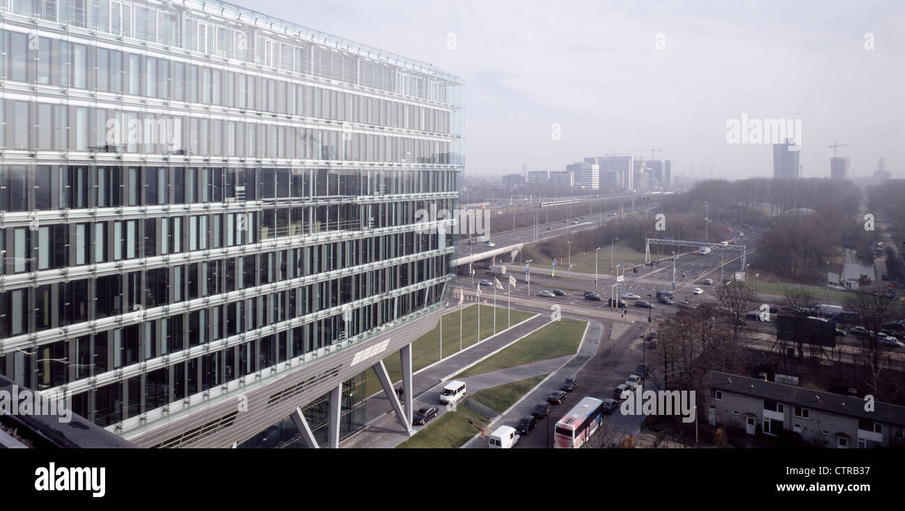 ing bank headquarters panoramic view of south elevation Stock Photo - Alamy