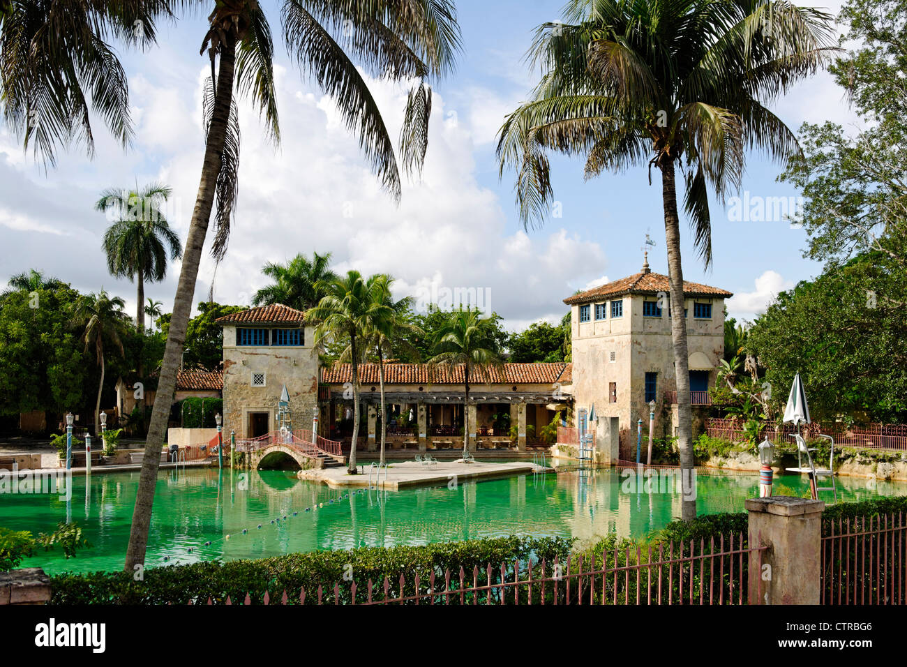 Venetian pool gables High Resolution Stock Photography and Images - Alamy