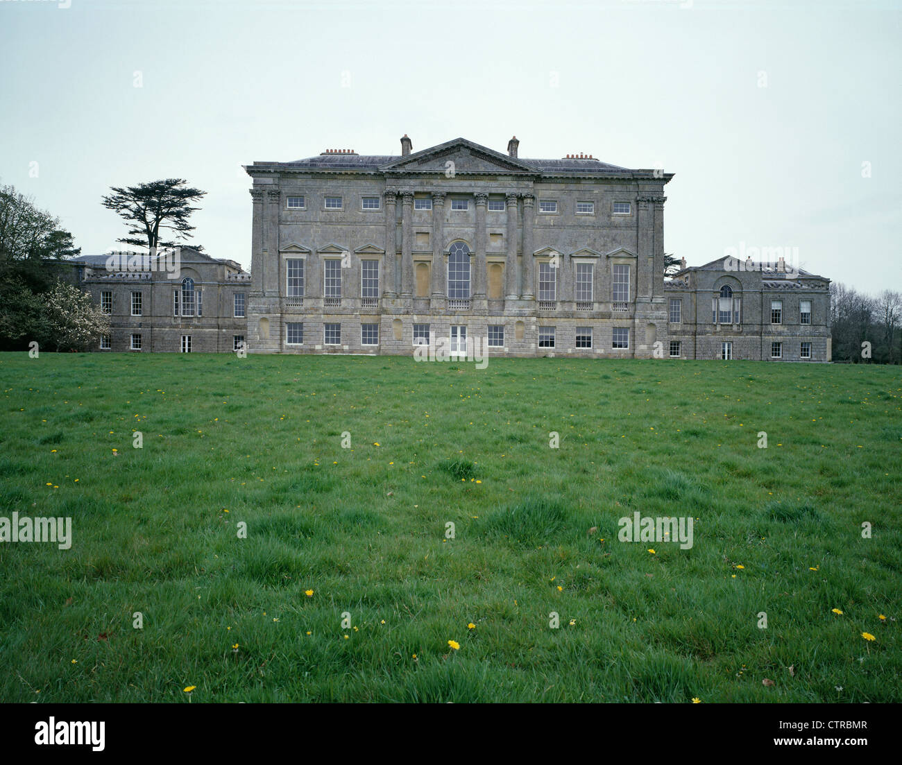 wardour castle exterior Stock Photo - Alamy