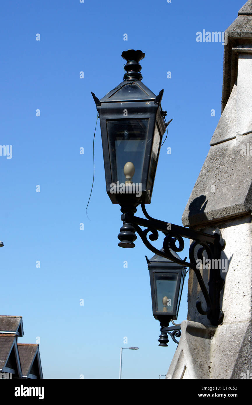 BITTERNE PARK TRIANGLE CLOCK TOWER LIGHT Stock Photo - Alamy