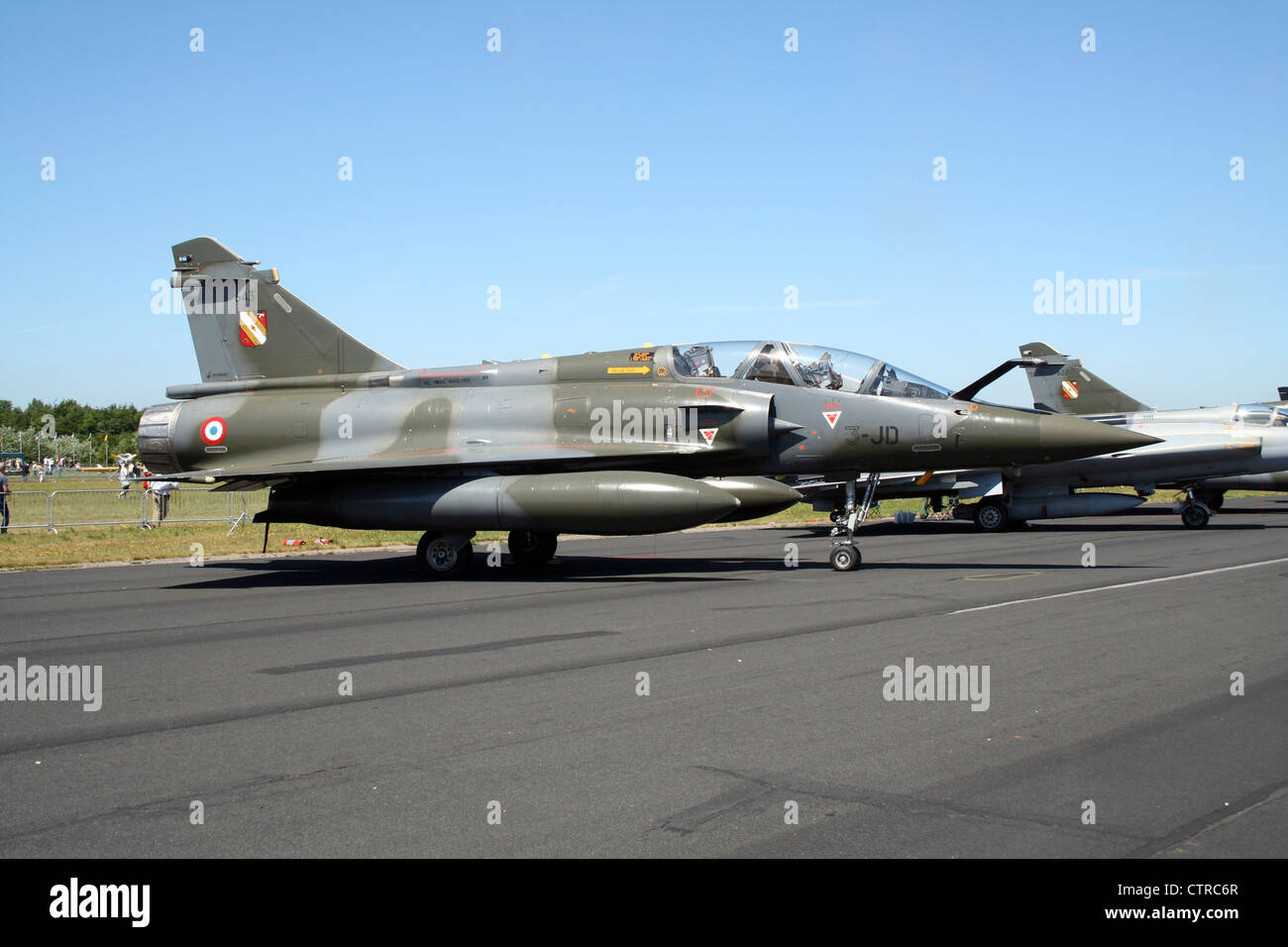 French Air Force Mirage 2000 fighter jet Stock Photo - Alamy
