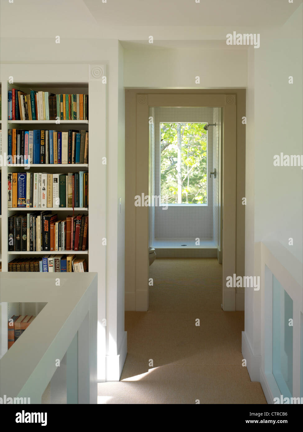 private house landing Stock Photo - Alamy