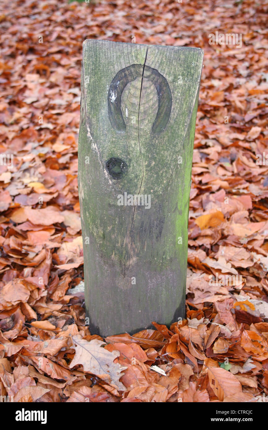 Horse path sign in Holland Stock Photo - Alamy