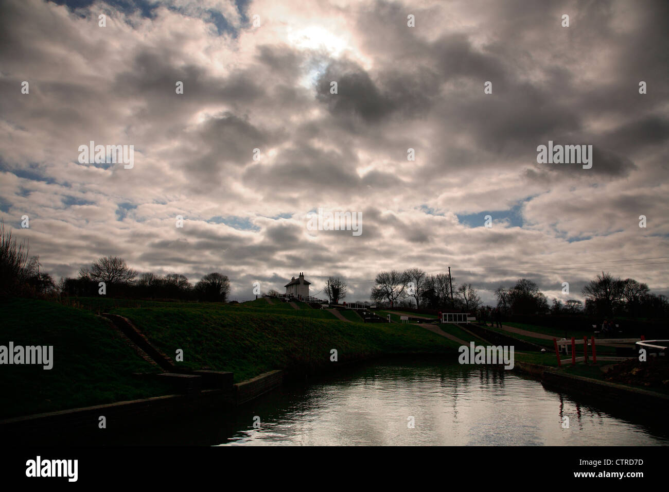 Foxton locks hi-res stock photography and images - Alamy