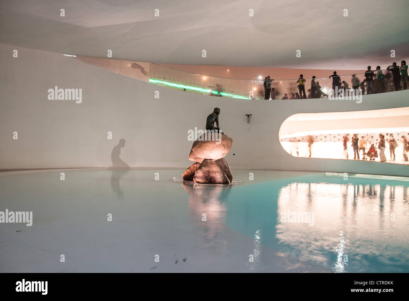 Denmark Pavilion at World Expo 2010 Stock Photo - Alamy