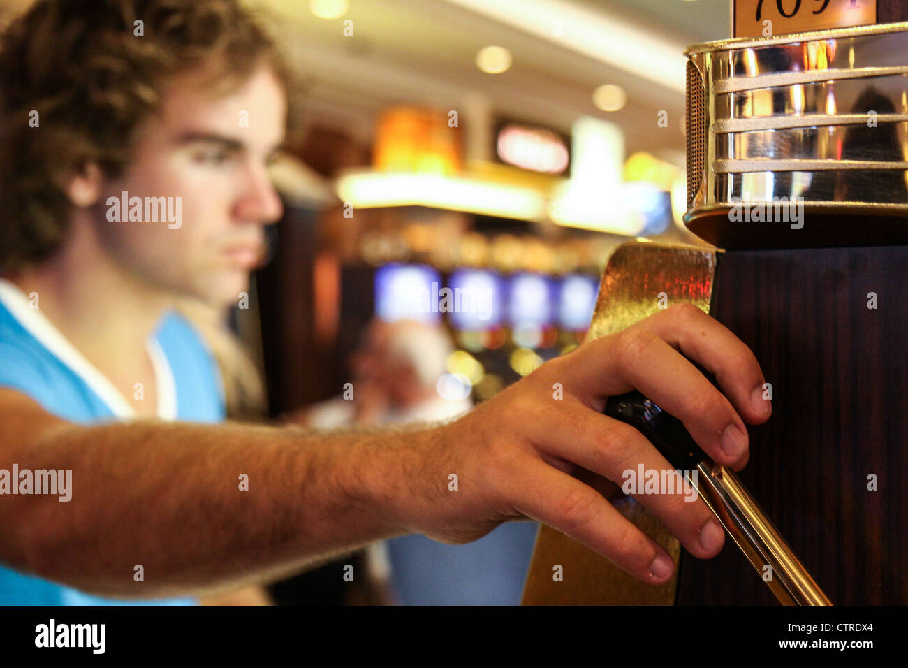 Las Vegas Gambling Slot Machine Stock Photos & Las Vegas Gambling Slot ...