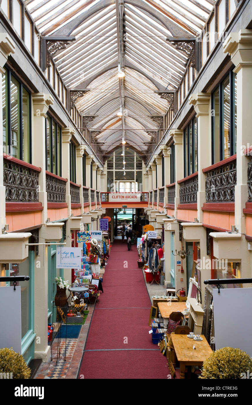 Clifton Arcade Bristol Stock Photo - Alamy