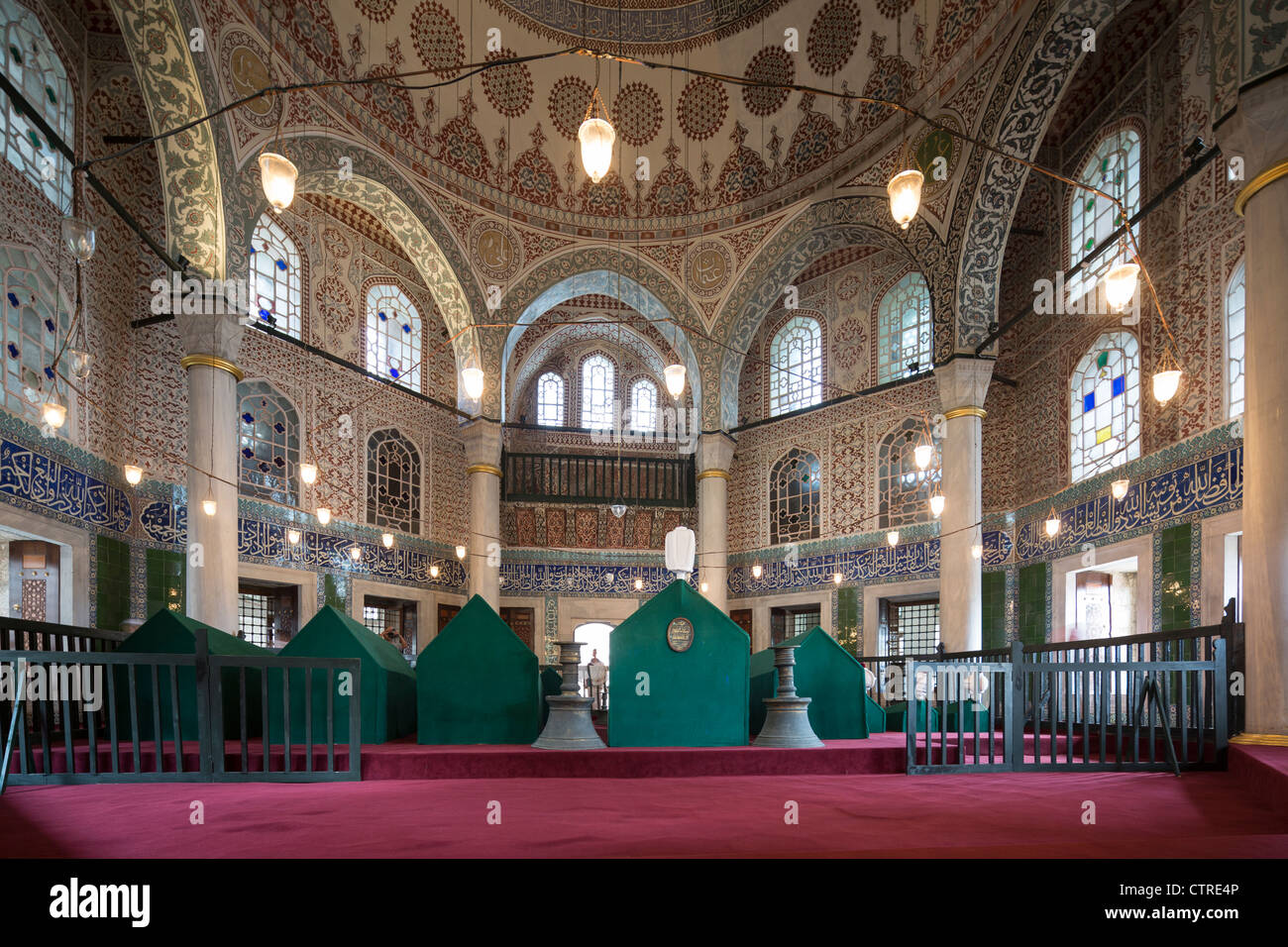 Mausoleum of Ottoman Sultan Mehmet III, Istanbul, Turkey Stock Photo ...